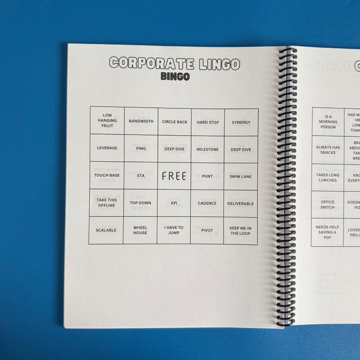 Pointless Meeting Coloring And Activity Book – Corporate Snark